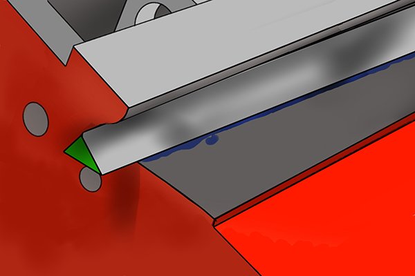 How to use a triangular engineer's straight edge? - Wonkee Donkee Tools How to use a triangular engineer's straight edge? - Wonkee Donkee Tools