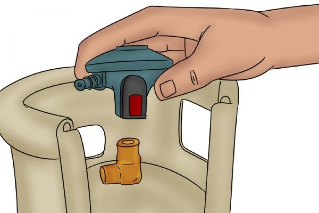 How to fit a clip-on gas regulator? - Wonkee Donkee Tools