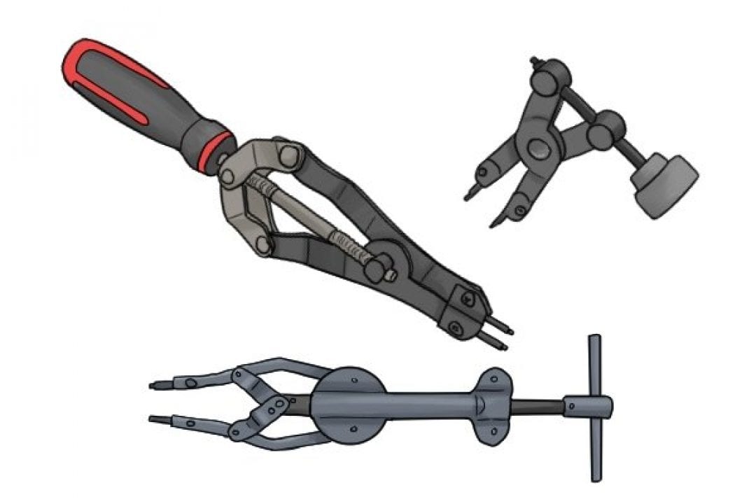 What are the different types of circlip pliers? - Wonkee Donkee Tools
