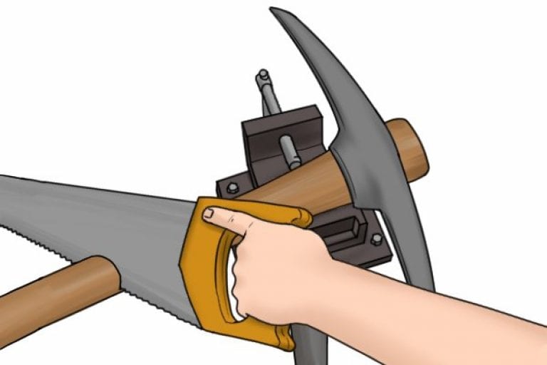 How to replace a wooden pick axe handle? - Wonkee Donkee Tools